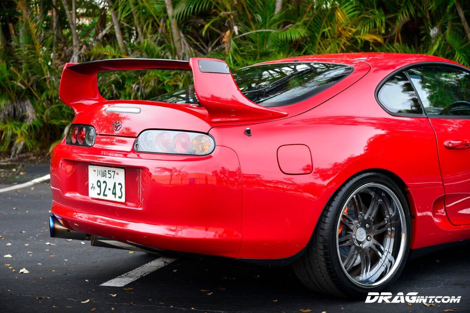 1994 Toyota Supra Turbo 6 Speed RHD Original Red Hardtop Dragint 1500hp HKS TRD for sale