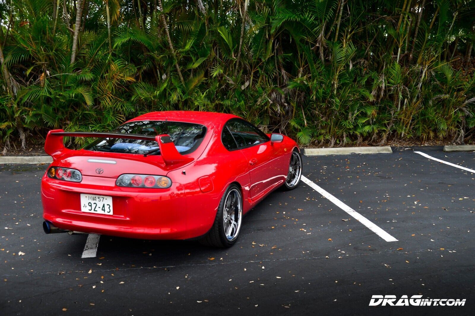 1994 Toyota Supra Turbo 6 Speed RHD Original Red Hardtop Dragint 1500hp ...