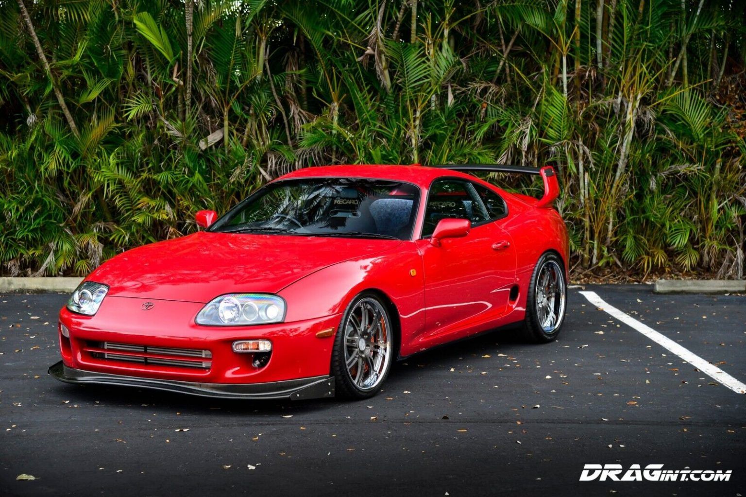 1994 Toyota Supra Turbo 6 Speed RHD Original Red Hardtop Dragint 1500hp ...